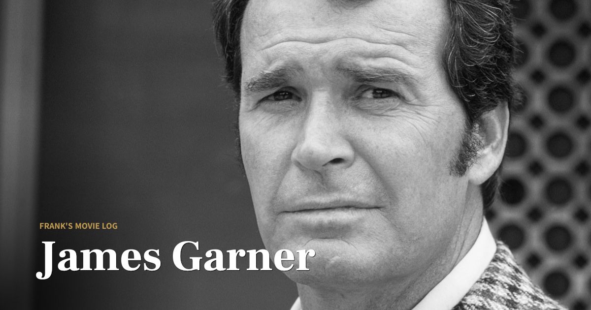 James Garner movie reviews - Frank's Movie Log