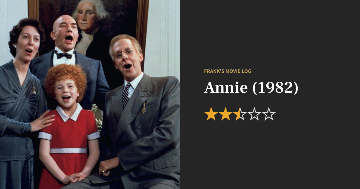 Annie movie review & summary (1982) - Frank's Movie Log