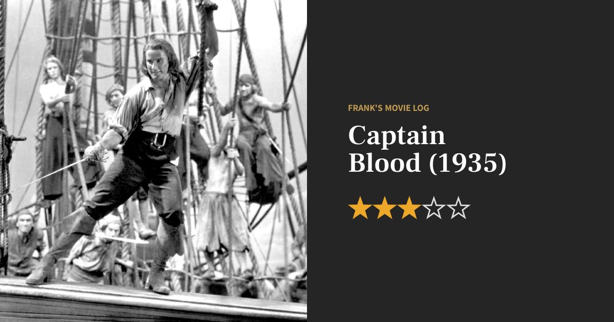 Captain Blood movie review (1935) - Frank's Movie Log