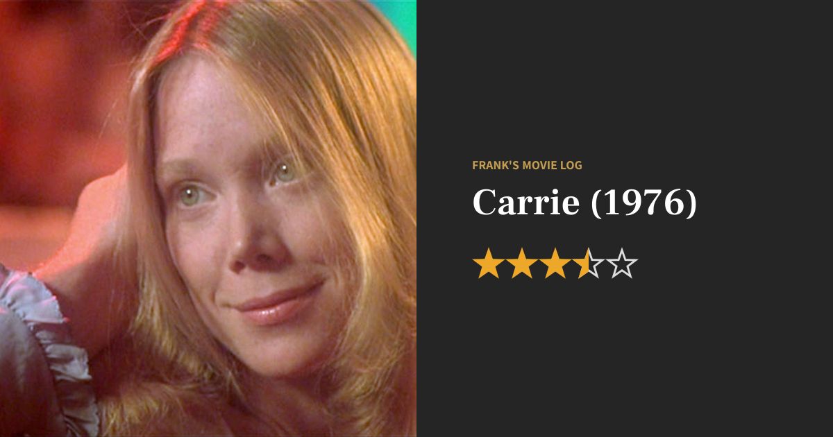 Carrie movie review & summary (1976) - Frank's Movie Log