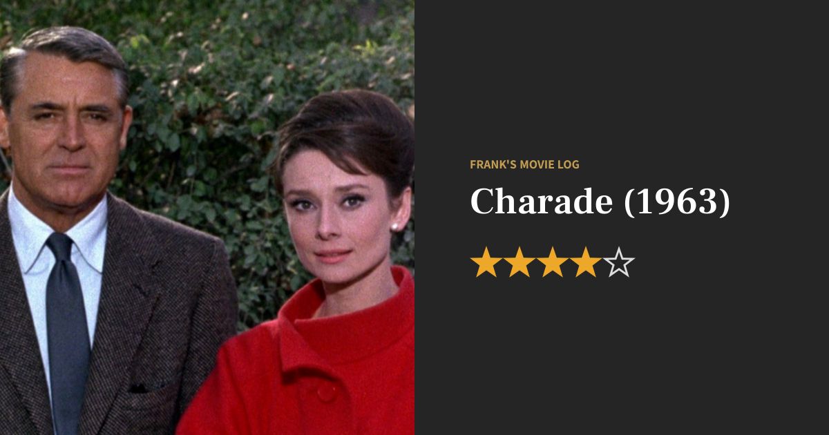 Charade movie review & summary (1963) - Frank's Movie Log