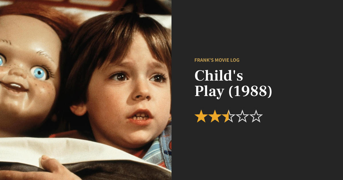 Child's Play movie review (1988) - Frank's Movie Log