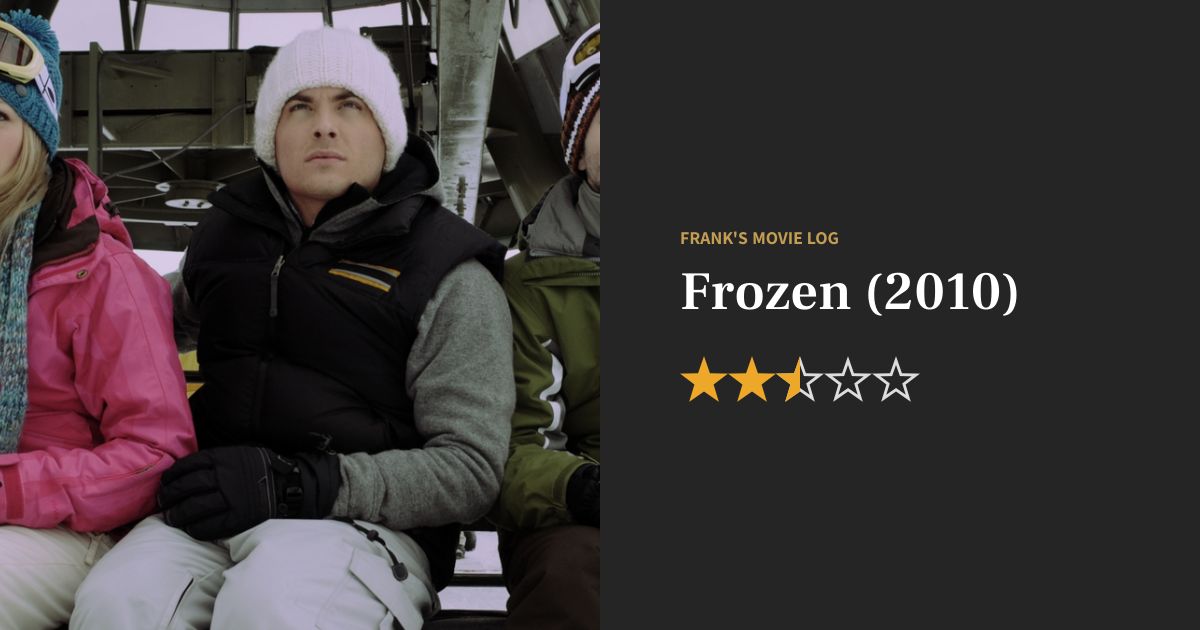 Frozen movie review & summary (2010) - Frank's Movie Log