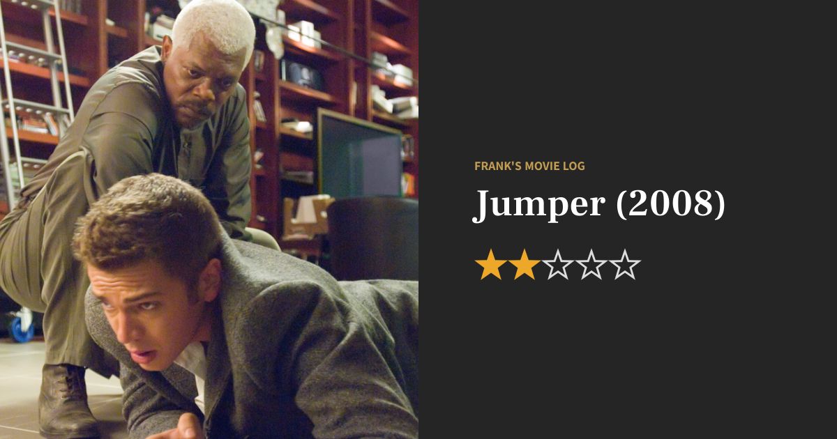 Jumper movie review & summary (2008) - Frank's Movie Log