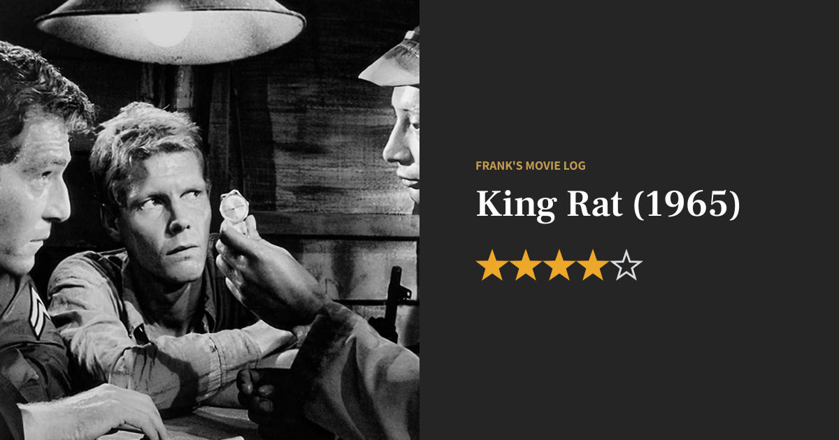 King Rat movie review (1965) - Frank's Movie Log
