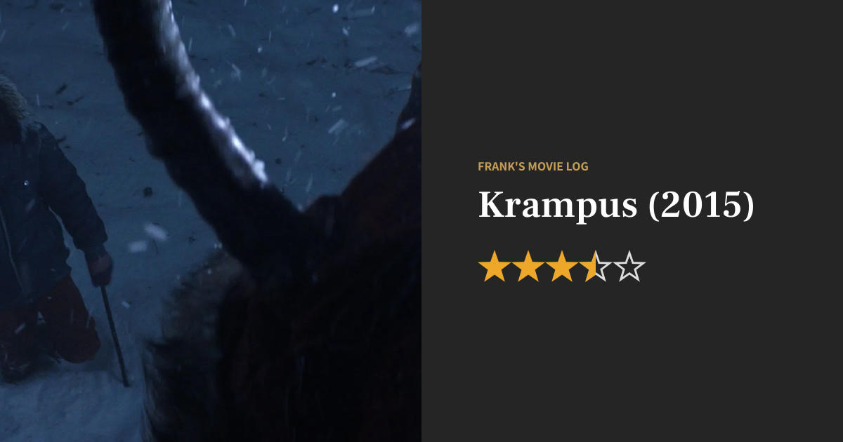 Krampus movie review & summary (2015) - Frank's Movie Log