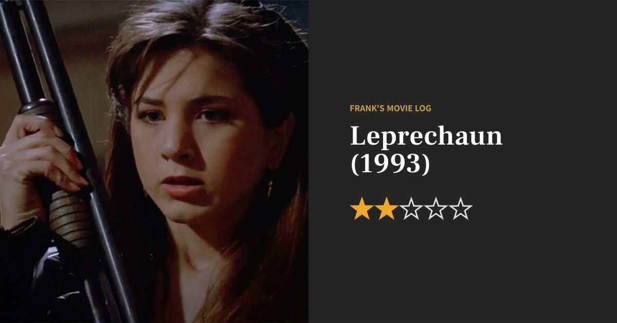 Leprechaun movie review & summary (1993) - Frank's Movie Log