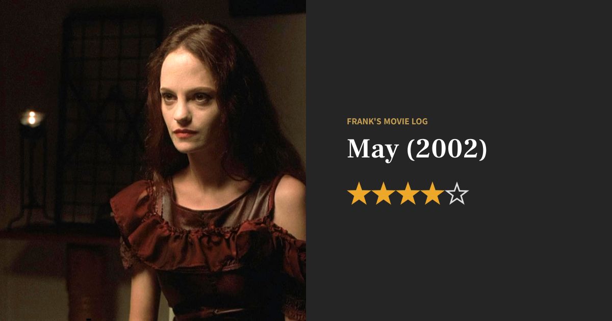 May (2002) movie review & summary - Frank's Movie Log