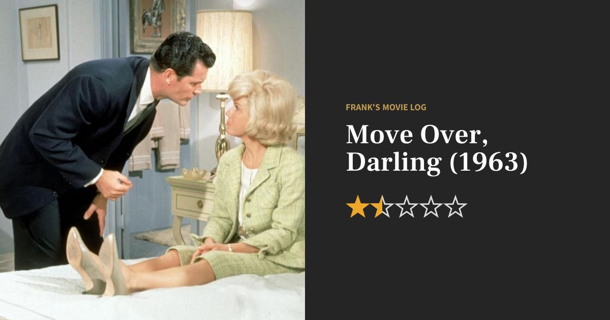 Move Over, Darling movie review (1963) - Frank's Movie Log