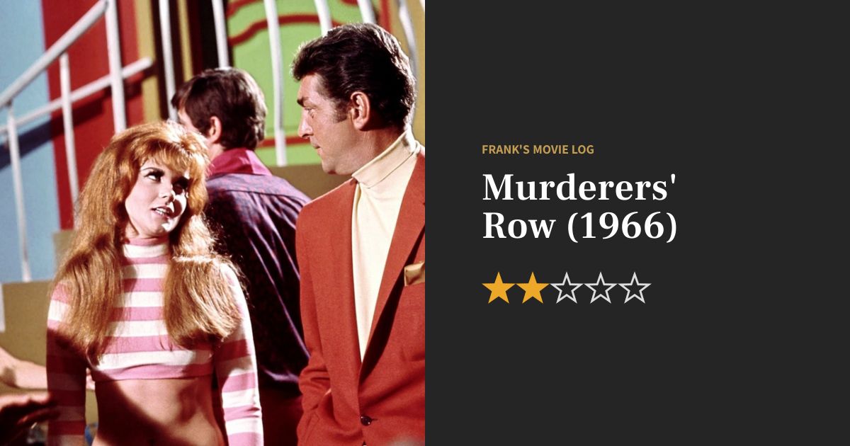 Murderers' Row movie review (1966) - Frank's Movie Log