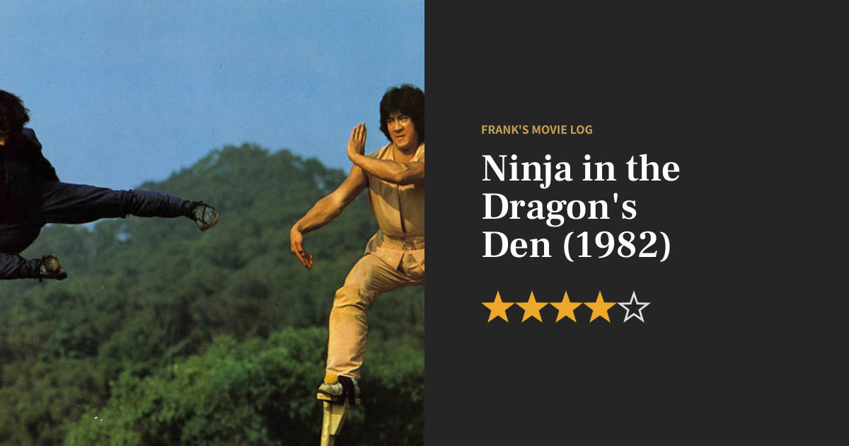 Ninja in the Dragon's Den movie review (1982) - Frank's Movie Log