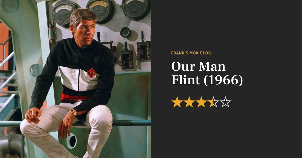 Our Man Flint movie review (1966) - Frank's Movie Log
