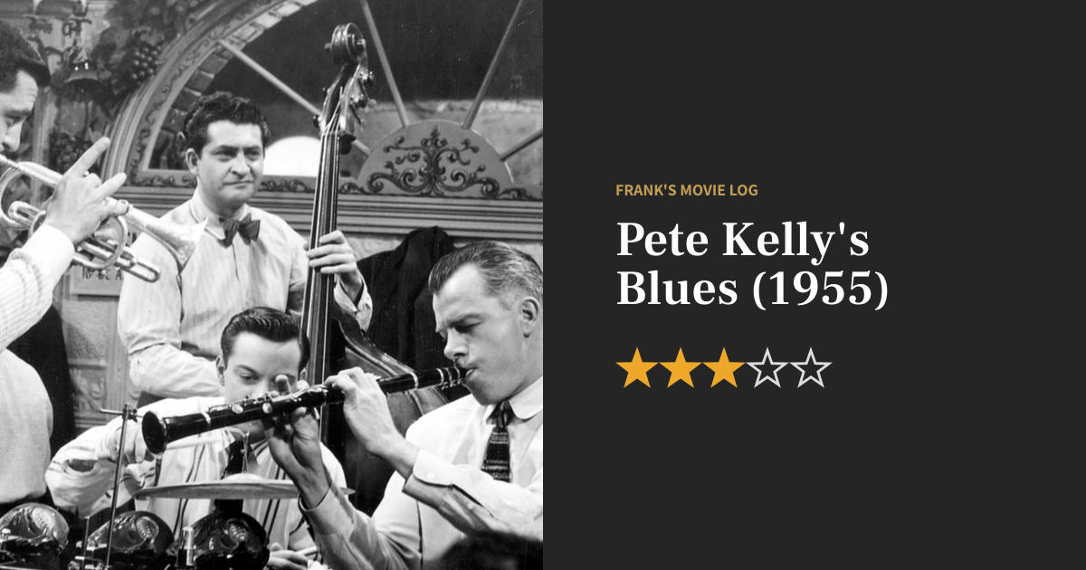 Pete Kelly's Blues movie review (1955) - Frank's Movie Log