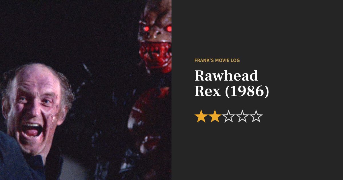 Rawhead Rex movie review (1986) - Frank's Movie Log