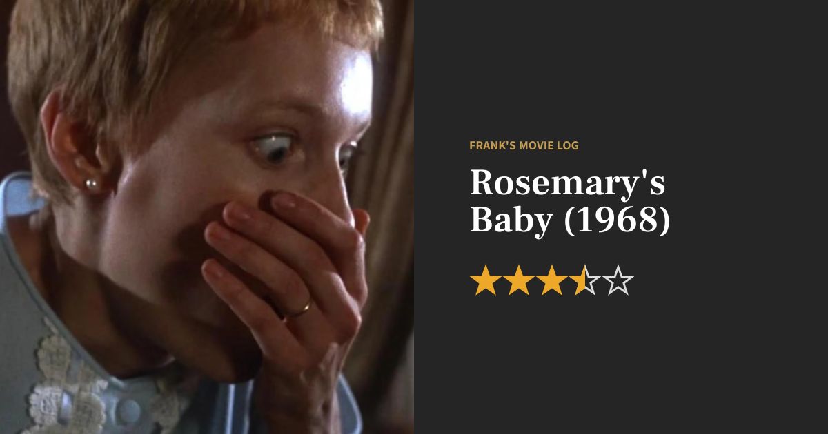 Rosemary's Baby (1968) - Frank's Movie Log