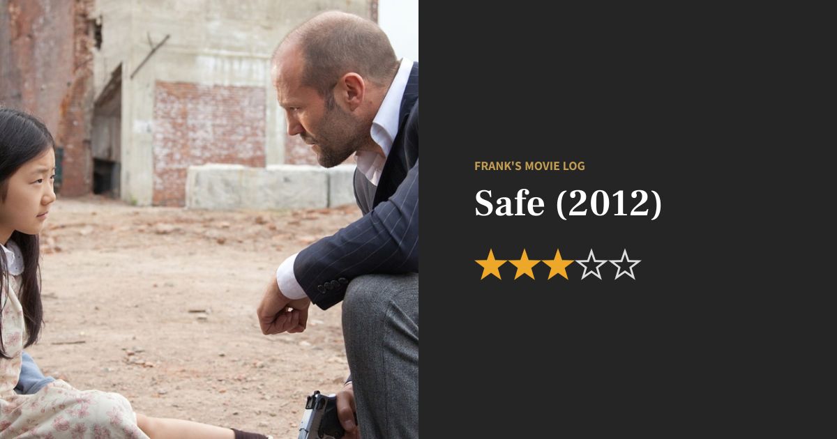 Safe (2012) - Frank's Movie Log