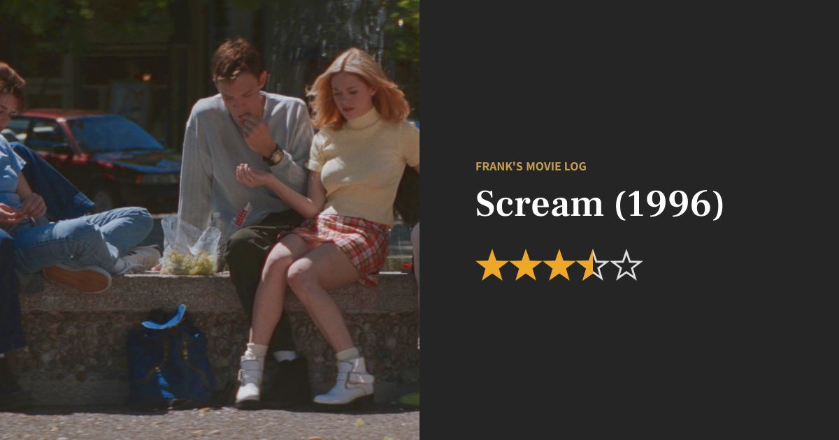 Scream movie review & summary (1996) - Frank's Movie Log