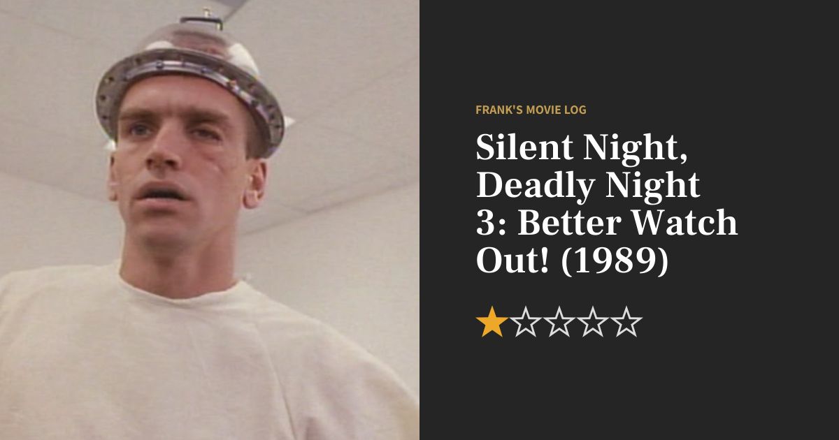 Silent Night, Deadly Night 3: Better Watch Out! movie review (1989 ...