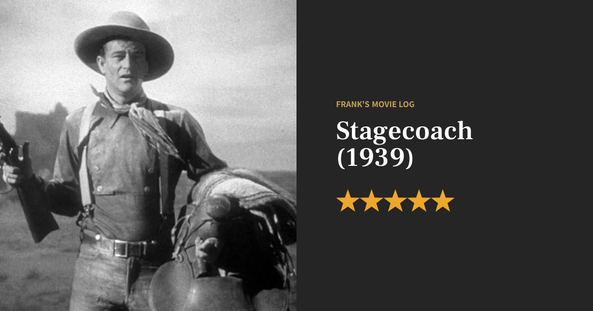 Stagecoach movie review & summary (1939) - Frank's Movie Log