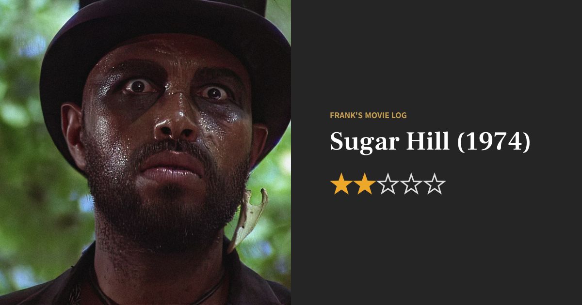Sugar Hill movie review & summary (1974) - Frank's Movie Log