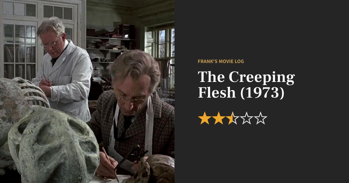 The Creeping Flesh (1973) movie review - Frank's Movie Log