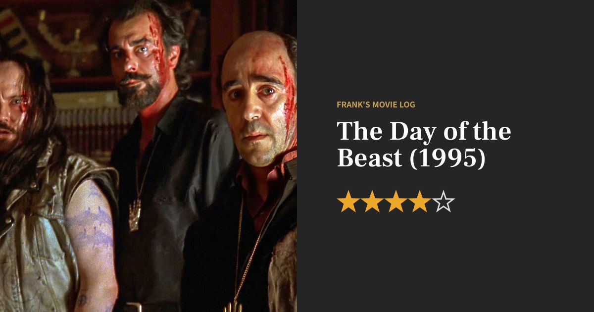 The Day of the Beast movie review (1995) - Frank's Movie Log