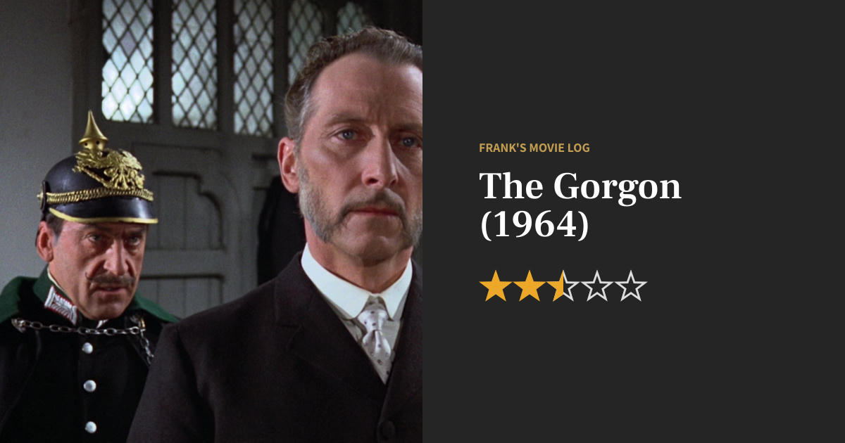 The Gorgon movie review (1964) - Frank's Movie Log