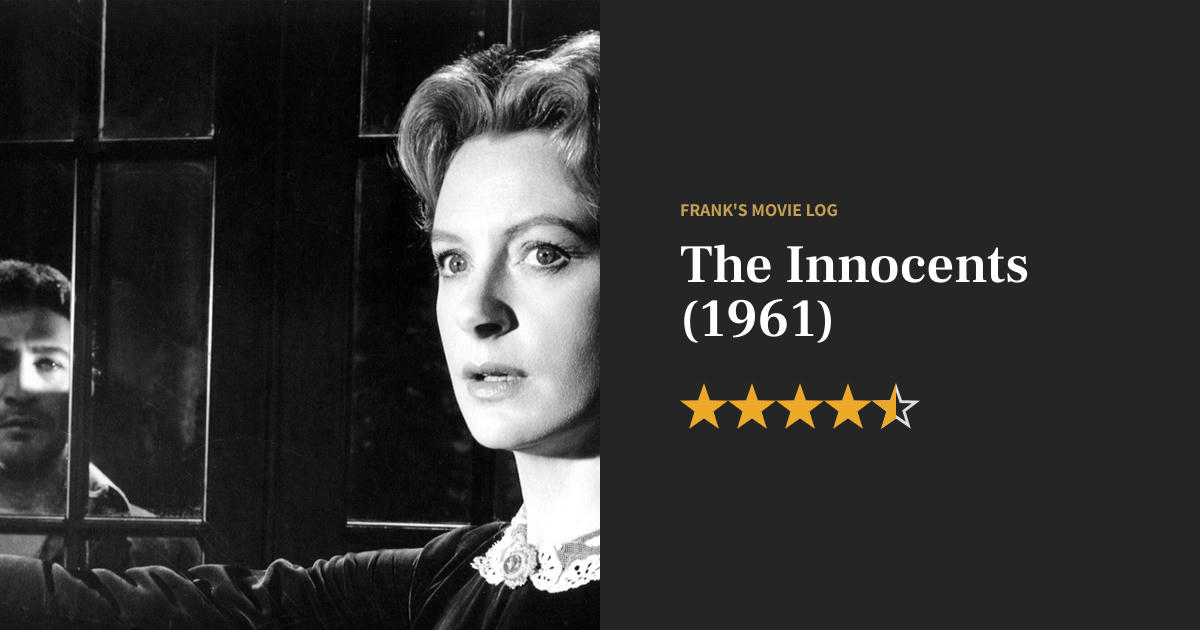 The Innocents movie review (1961) - Frank's Movie Log