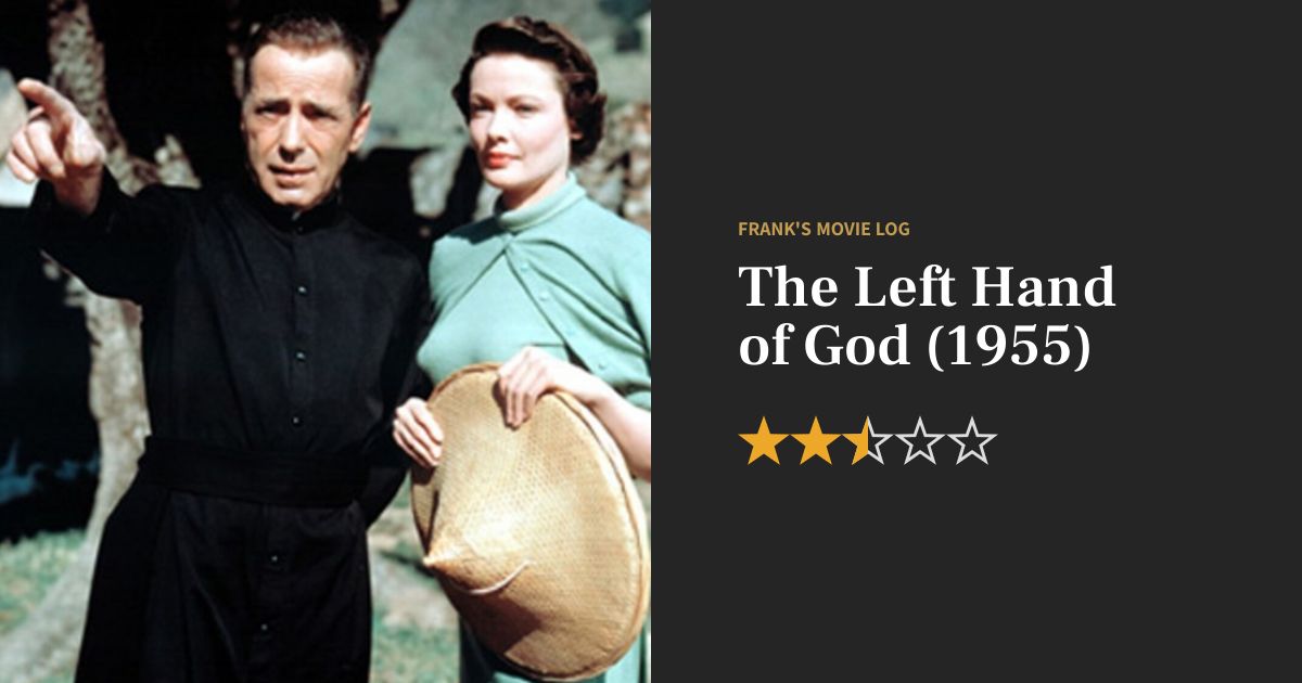 The Left Hand of God movie review (1955) - Frank's Movie Log