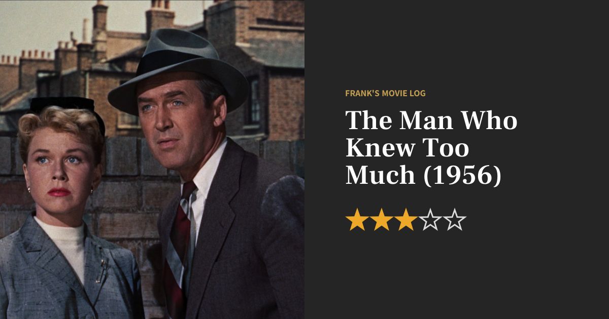 The Man Who Knew Too Much movie review (1956) - Frank's Movie Log