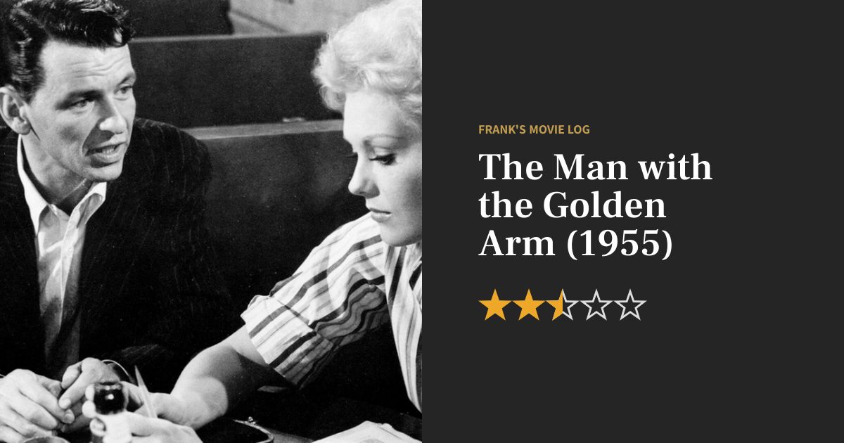 The Man with the Golden Arm movie review (1955) - Frank's Movie Log