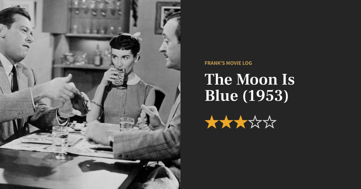 The Moon Is Blue movie review (1953) - Frank's Movie Log