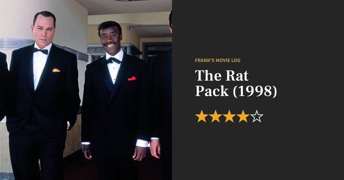 The Rat Pack movie review (1998) - Frank's Movie Log