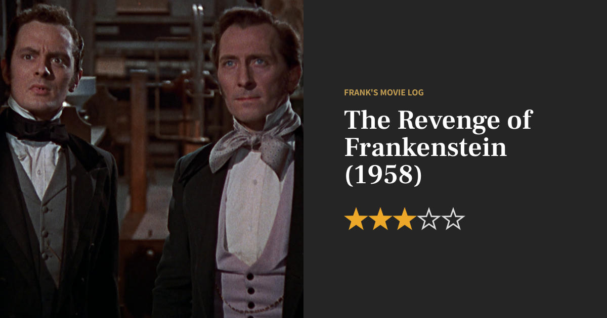 The Revenge of Frankenstein movie review (1958) - Frank's Book Log