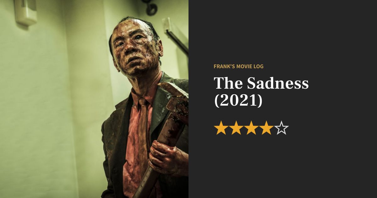 The Sadness movie review (2021) - Frank's Movie Log