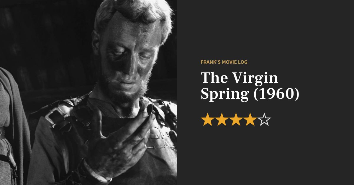 The Virgin Spring (1960) movie review - Frank's Movie Log