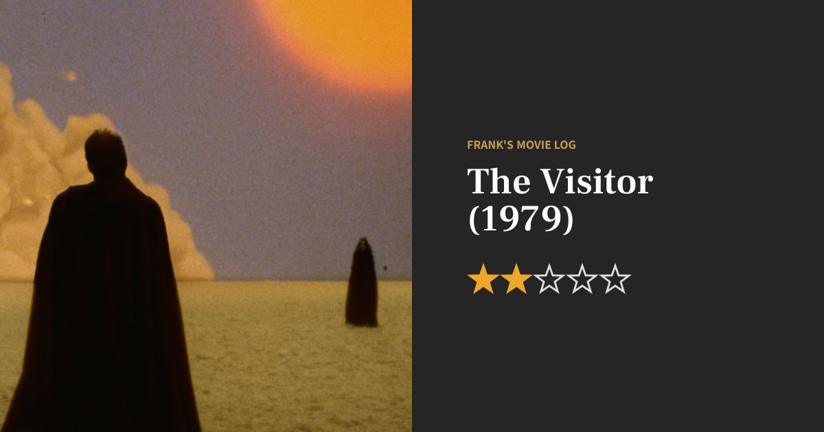 The Visitor movie review (1979) - Frank's Movie Log