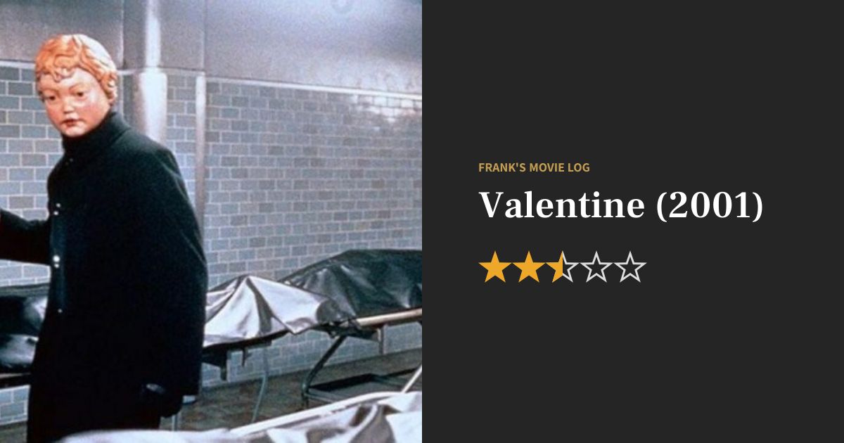 Valentine movie review & summary (2001) - Frank's Movie Log