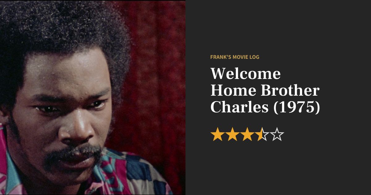 Welcome Home Brother Charles movie review (1975) - Frank's Movie Log